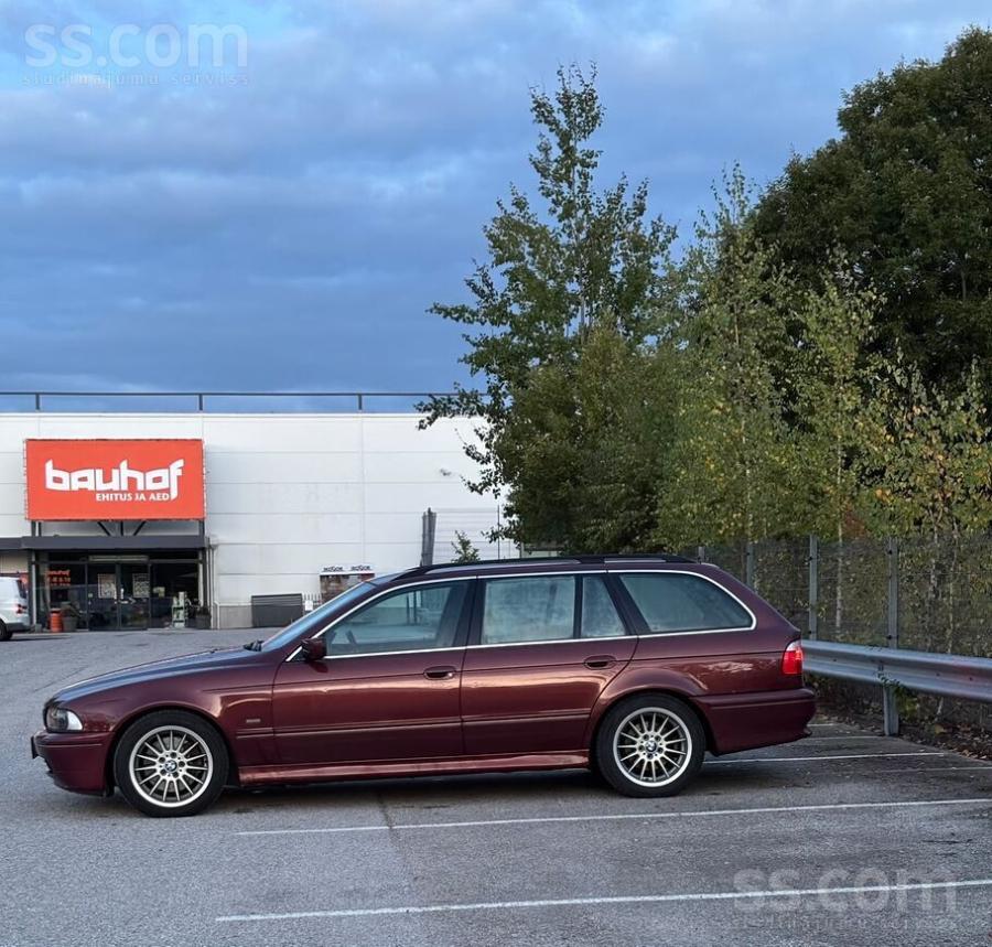 Sarkans BMW 525 2003 Valka, ar dzinēja tilpumu 2.50 L un nobraukumu 370 tūkst. km par 2000 €, foto 5 vietnē AUTOMOTO.COM.LV