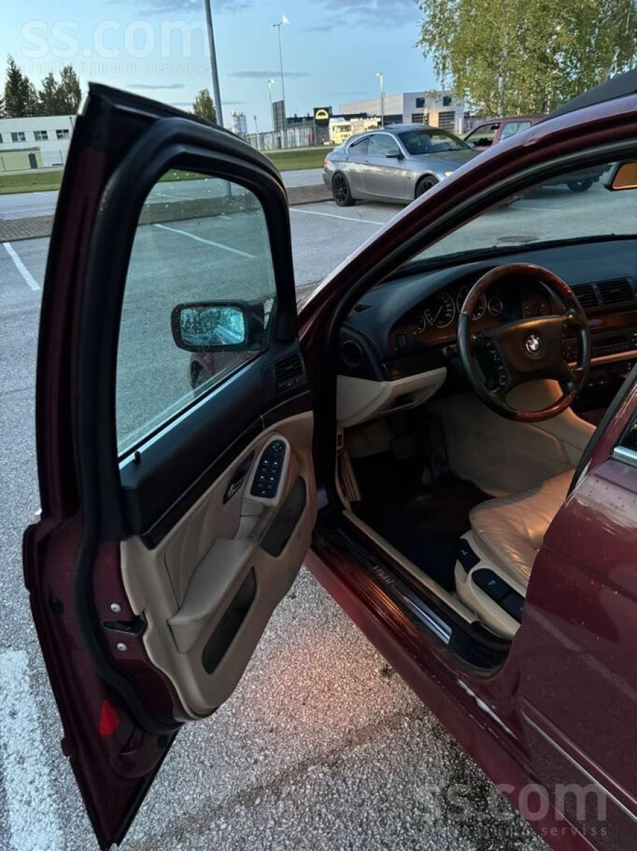 Sarkans BMW 525 2003 Valka, ar dzinēja tilpumu 2.50 L un nobraukumu 370 tūkst. km par 2000 €, foto 7 vietnē AUTOMOTO.COM.LV