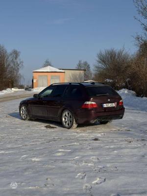 Red BMW 525 2007 in Vilnius, with an engine capacity of 2.99 L and mileage of 354 thousand km for 6000 €, photo 16 on AUTOMOTO.COM.LV