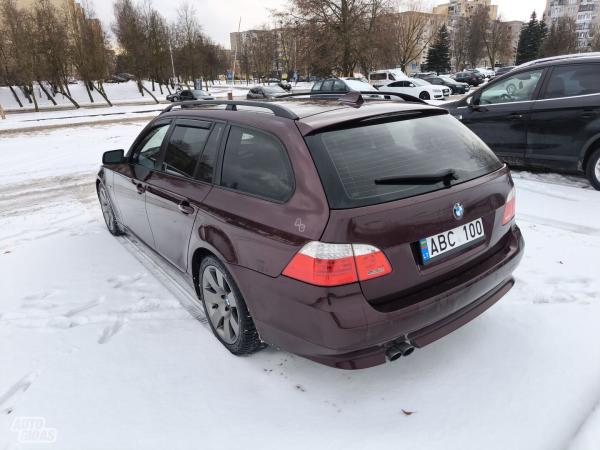 Red BMW 525 2009 in Alytus, with an engine capacity of 3.00 L and mileage of 431 thousand km for 5300 €, photo 4 on AUTOMOTO.COM.LV