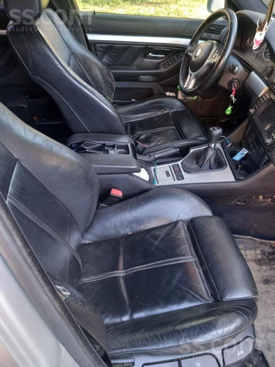 BMW 525 2001 Madona, ar dzinēja tilpumu 2.50 L un nobraukumu 430 tūkst. km par 1400 €, foto 6 vietnē AUTOMOTO.COM.LV