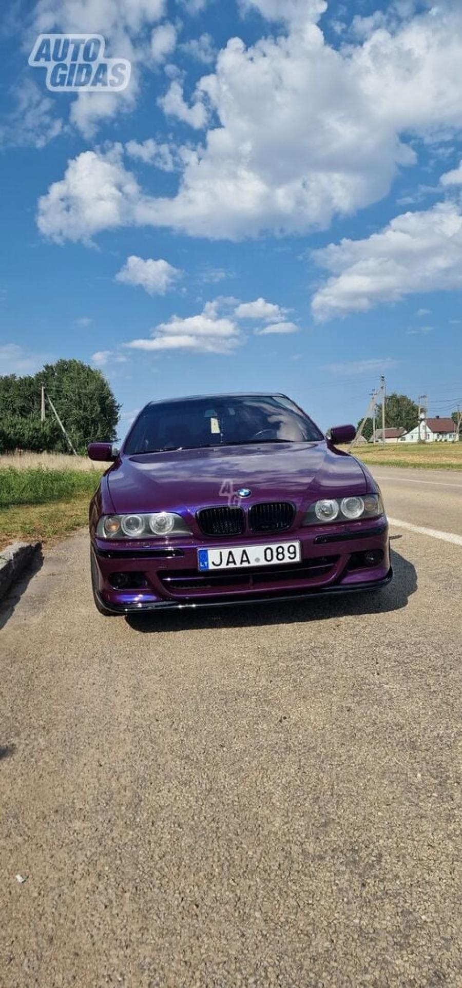 BMW 525 2002 Kauņa, ar dzinēja tilpumu 2.50 L un nobraukumu 345 tūkst. km par 8999 €, foto 1 vietnē AUTOMOTO.COM.LV