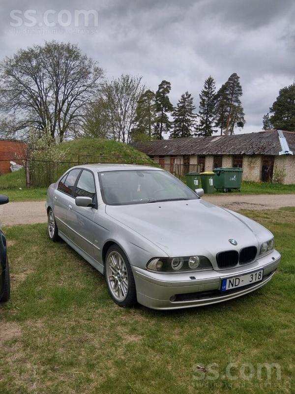 BMW 525 2002 in Valmiera, with an engine capacity of 2.50 L and mileage of 447 thousand km for 1000 €, photo 1 on AUTOMOTO.COM.LV