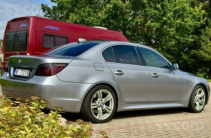 BMW 525 2003 Ogre, ar dzinēja tilpumu 2.50 L un nobraukumu 390 tūkst. km par 3950 €, foto 6 vietnē AUTOMOTO.COM.LV