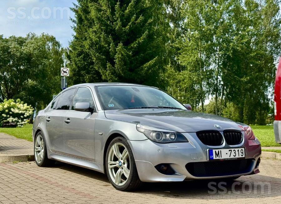 BMW 525 2003 Ogre, ar dzinēja tilpumu 2.50 L un nobraukumu 390 tūkst. km par 3950 €, foto 7 vietnē AUTOMOTO.COM.LV