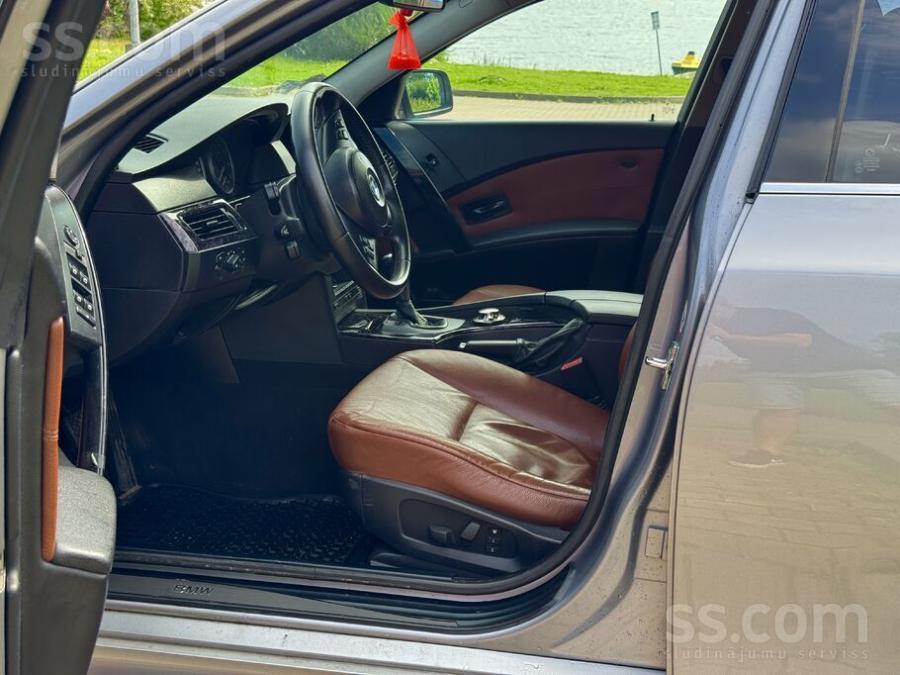 BMW 525 2003 Ogre, ar dzinēja tilpumu 2.50 L un nobraukumu 398 tūkst. km par 3950 €, foto 7 vietnē AUTOMOTO.COM.LV