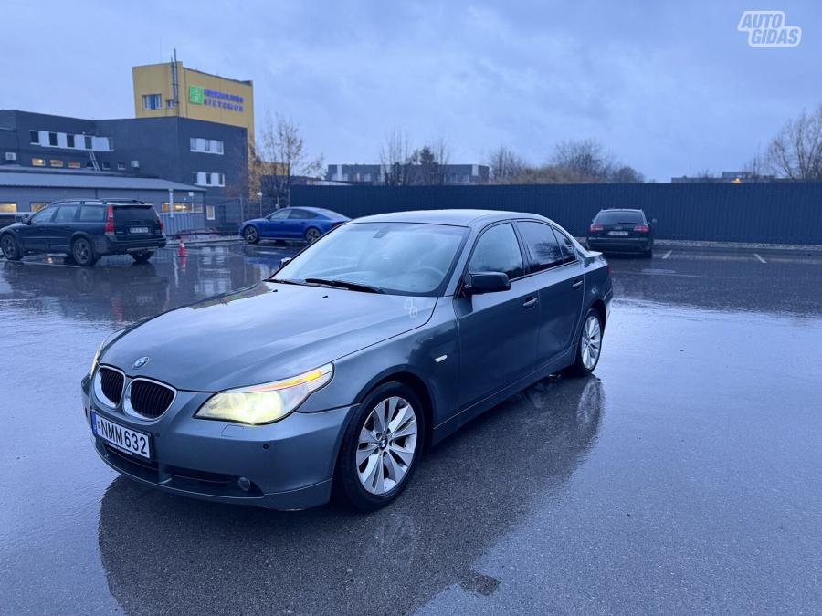 BMW 525 2004 Kauņa, ar dzinēja tilpumu 3.00 L un nobraukumu 5 tūkst. km par 2450 €, foto 1 vietnē AUTOMOTO.COM.LV