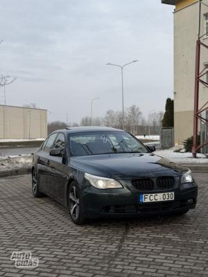 BMW 525 2004 Viļņa, ar dzinēja tilpumu 2.50 L un nobraukumu 390 tūkst. km par 2750 €, foto  vietnē AUTOMOTO.COM.LV