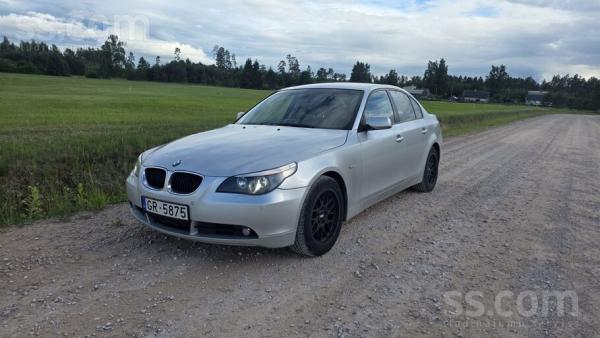 BMW 525 2004 in Riga, with an engine capacity of 2.50 L and mileage of 410 thousand km for 3200 €, photo 1 on AUTOMOTO.COM.LV