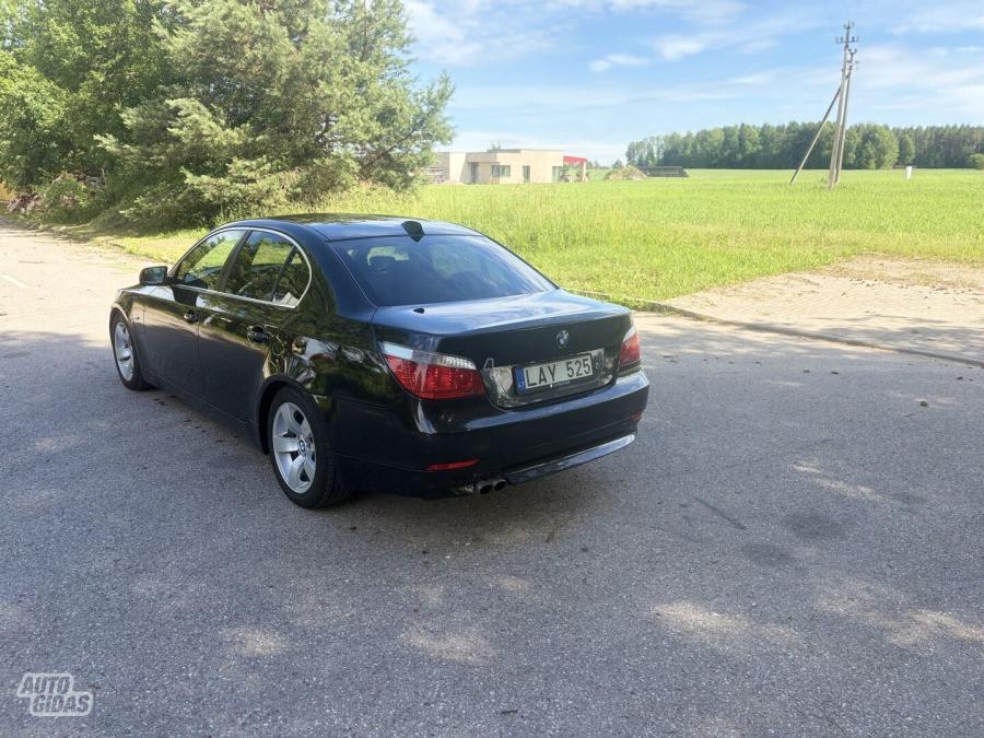 BMW 525 2004 in Vilnius, with an engine capacity of 2.50 L and mileage of 417 thousand km for 3499 €, photo 14 on AUTOMOTO.COM.LV