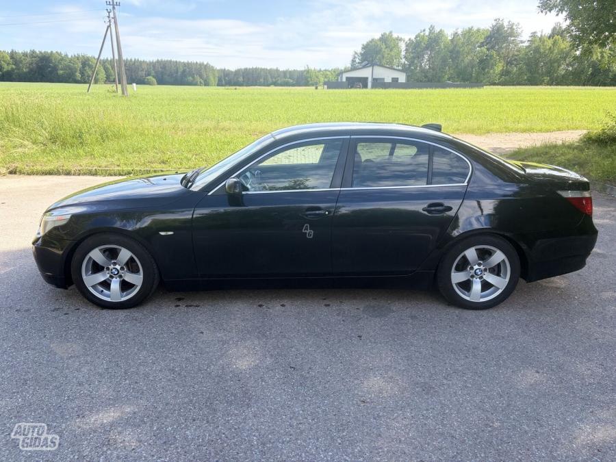 BMW 525 2004 in Vilnius, with an engine capacity of 2.50 L and mileage of 417 thousand km for 3499 €, photo 15 on AUTOMOTO.COM.LV