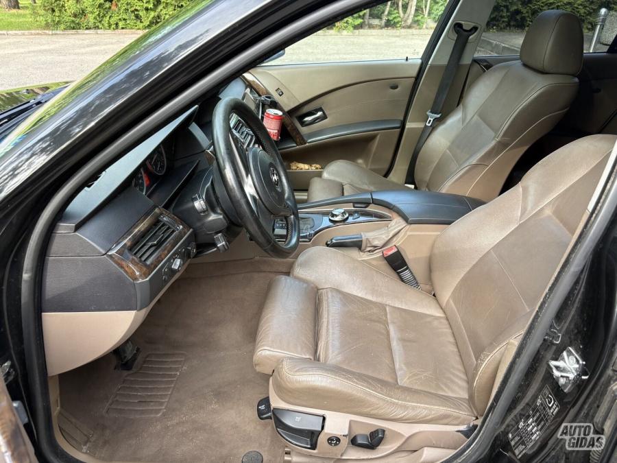 BMW 525 2004 Varėna, ar dzinēja tilpumu 2.50 L un nobraukumu 330 tūkst. km par 2650 €, foto 11 vietnē AUTOMOTO.COM.LV
