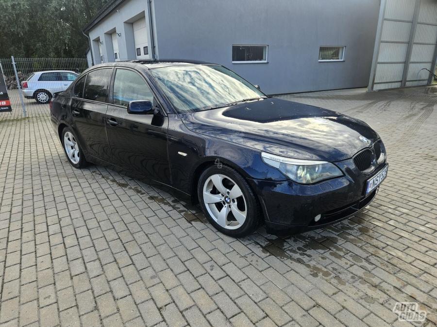 BMW 525 2004 in Vilkaviskis, with an engine capacity of 2.50 L and mileage of 500 thousand km for 1350 €, photo 4 on AUTOMOTO.COM.LV