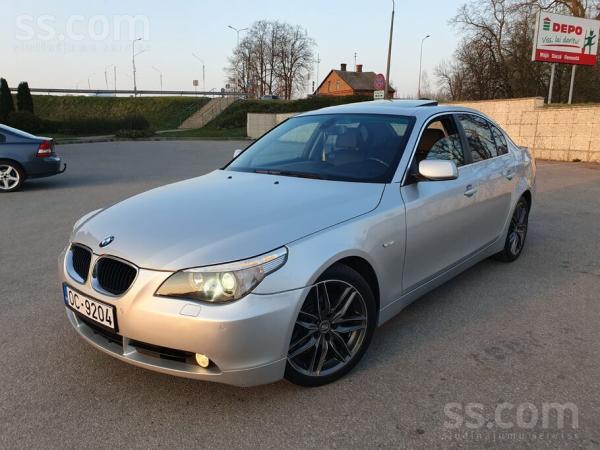 BMW 525 2005 in Daugavpils, with an engine capacity of 2.50 L and mileage of 0 thousand km for 3800 €, photo 1 on AUTOMOTO.COM.LV