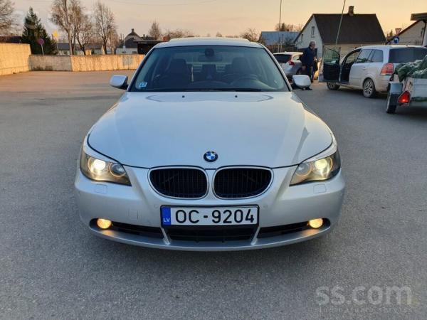 BMW 525 2005 in Daugavpils, with an engine capacity of 2.50 L and mileage of 0 thousand km for 3800 €, photo 2 on AUTOMOTO.COM.LV