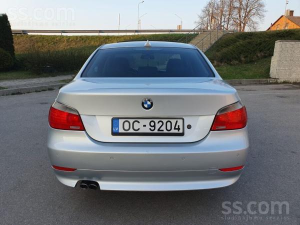 BMW 525 2005 in Daugavpils, with an engine capacity of 2.50 L and mileage of 0 thousand km for 3800 €, photo 8 on AUTOMOTO.COM.LV