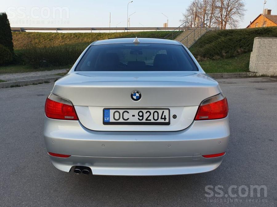 BMW 525 2005 in Daugavpils, with an engine capacity of 2.50 L and mileage of 0 thousand km for 3800 €, photo 8 on AUTOMOTO.COM.LV