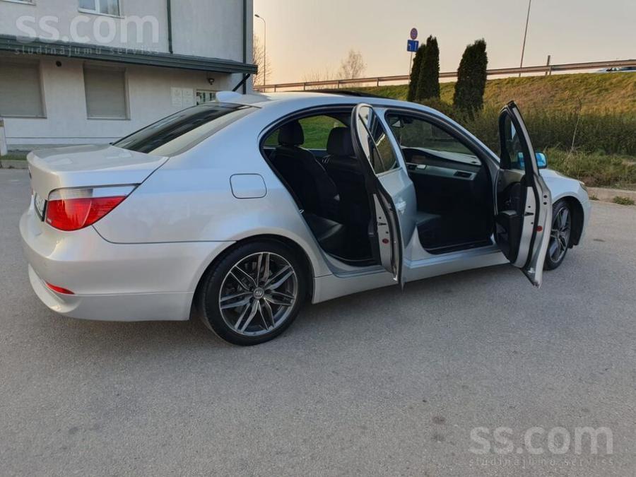 BMW 525 2005 in Daugavpils, with an engine capacity of 2.50 L and mileage of 0 thousand km for 3800 €, photo 11 on AUTOMOTO.COM.LV