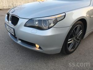 BMW 525 2005 in Daugavpils, with an engine capacity of 2.50 L and mileage of 0 thousand km for 3800 €, photo 15 on AUTOMOTO.COM.LV