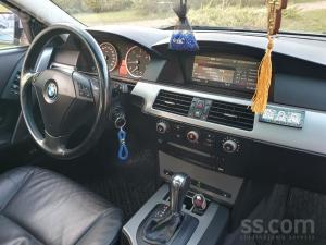 BMW 525 2005 in Daugavpils, with an engine capacity of 2.50 L and mileage of 0 thousand km for 3800 €, photo 27 on AUTOMOTO.COM.LV