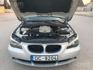 BMW 525 2005 in Daugavpils, with an engine capacity of 2.50 L and mileage of 0 thousand km for 3800 €, photo 31 on AUTOMOTO.COM.LV