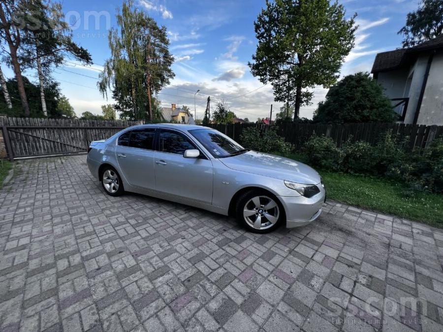BMW 525 2005 in Riga, with an engine capacity of 2.50 L and mileage of 413 thousand km for 2600 €, photo 1 on AUTOMOTO.COM.LV