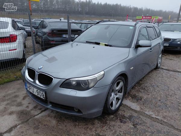 BMW 525 2005 in Vilnius, with an engine capacity of 2.50 L and mileage of 334 thousand km for 1700 €, photo 1 on AUTOMOTO.COM.LV