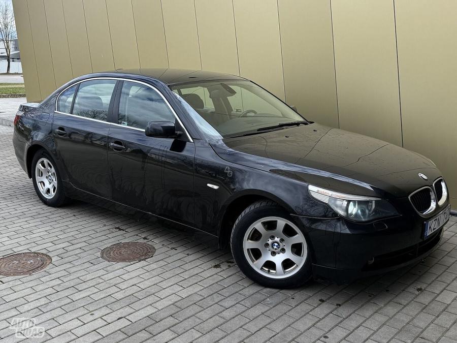 BMW 525 2005 in Kaunas, with an engine capacity of 2.50 L and mileage of 475 thousand km for 2150 €, photo 4 on AUTOMOTO.COM.LV