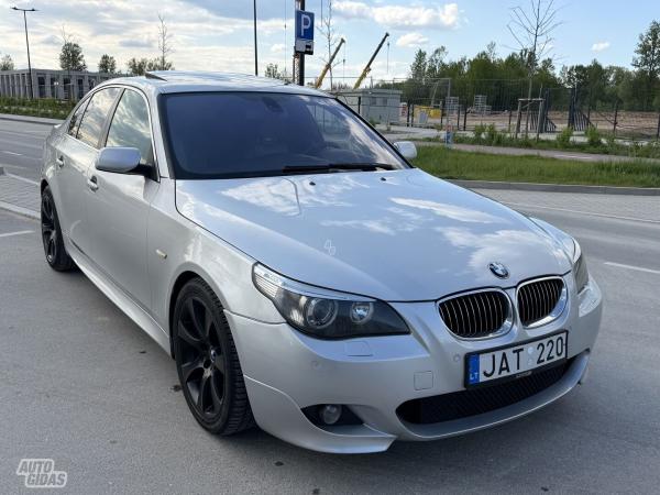 BMW 525 2005 Viļņa, ar dzinēja tilpumu 2.50 L un nobraukumu 349 tūkst. km par 4650 €, foto 6 vietnē AUTOMOTO.COM.LV