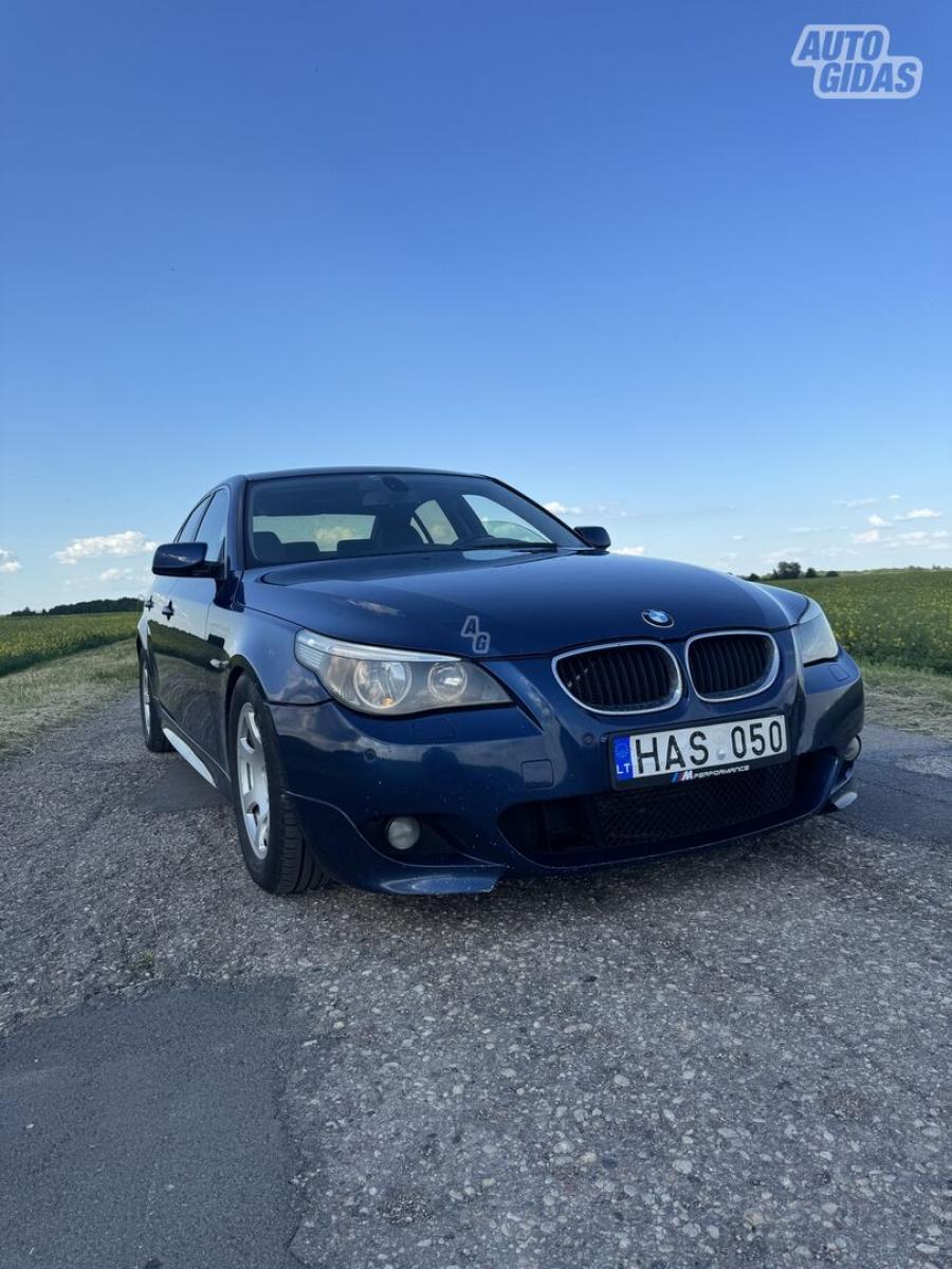 BMW 525 2005 in Vilnius, with an engine capacity of 2.50 L and mileage of 345 thousand km for 2500 €, photo 1 on AUTOMOTO.COM.LV