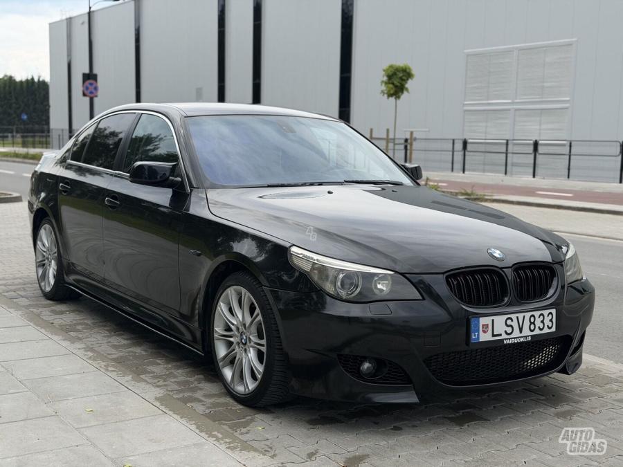 BMW 525 2005 in Vilnius, with an engine capacity of 2.50 L and mileage of 350 thousand km for 4350 €, photo 14 on AUTOMOTO.COM.LV