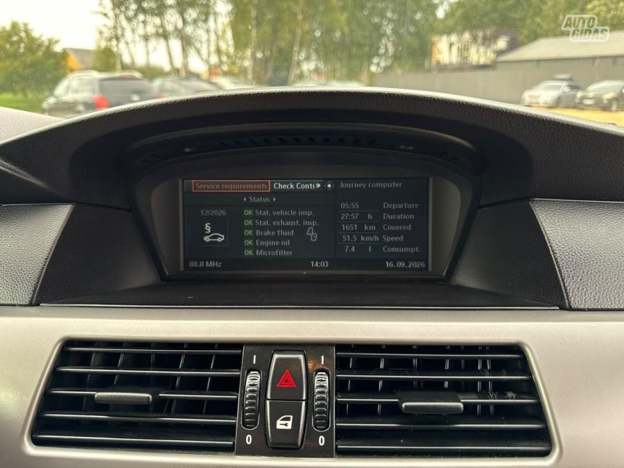 BMW 525 2005 in Kaunas, with an engine capacity of 2.50 L and mileage of 0 thousand km for 2600 €, photo 25 on AUTOMOTO.COM.LV