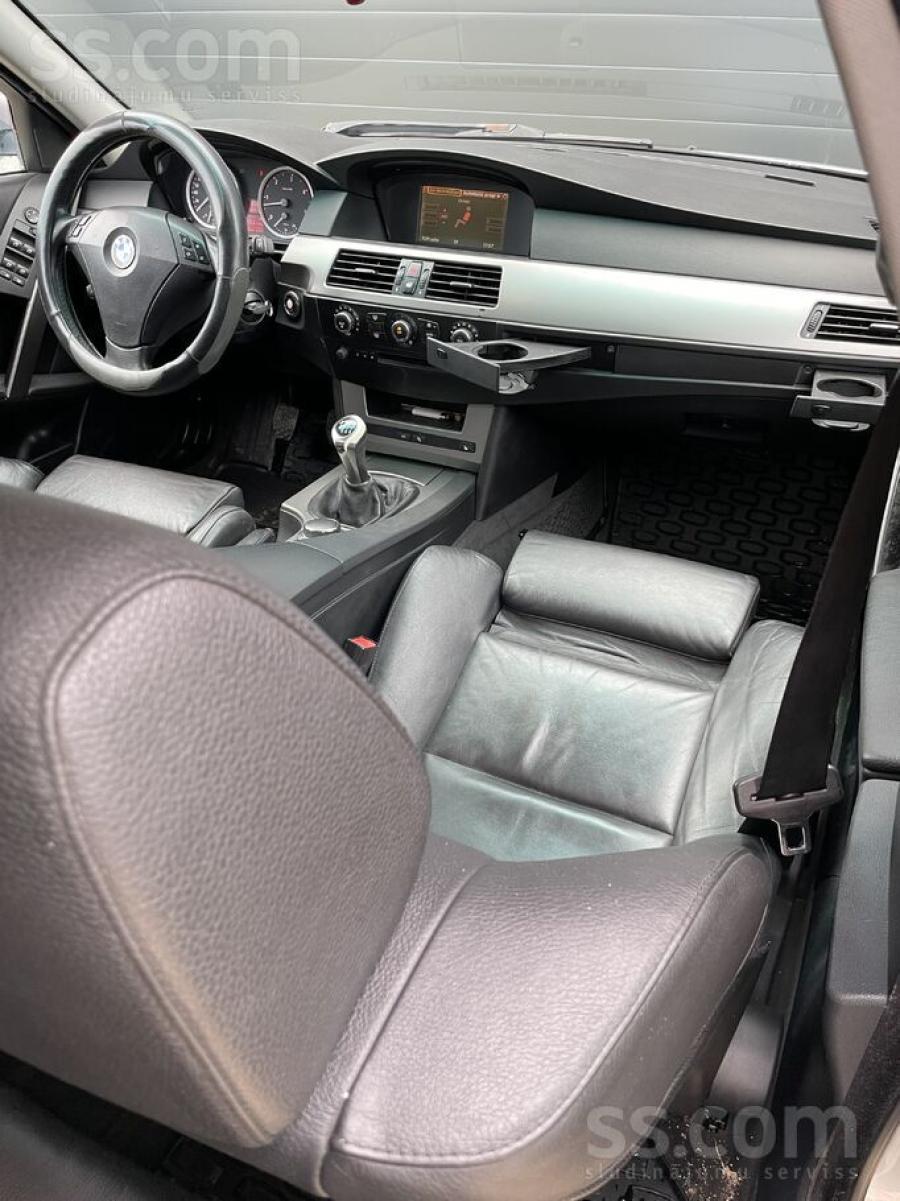 BMW 525 2006 Balvi, ar dzinēja tilpumu 2.50 L un nobraukumu 340 tūkst. km par 2499 €, foto 11 vietnē AUTOMOTO.COM.LV