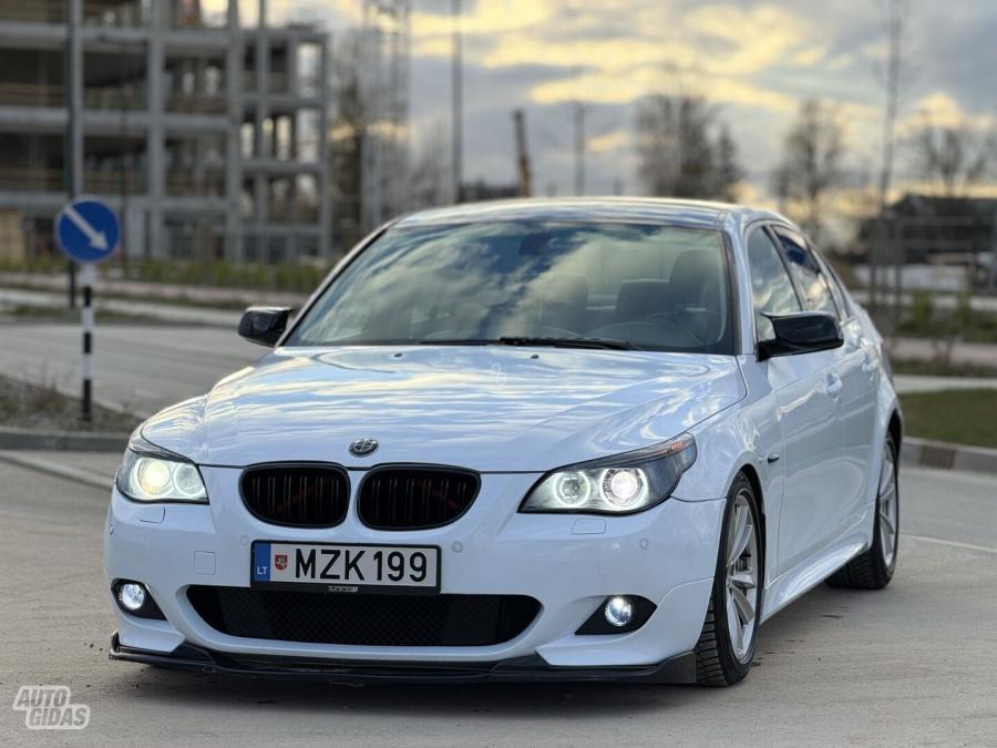 BMW 525 2006 in Vilnius, with an engine capacity of 2.50 L and mileage of 410 thousand km for 3650 €, photo 8 on AUTOMOTO.COM.LV