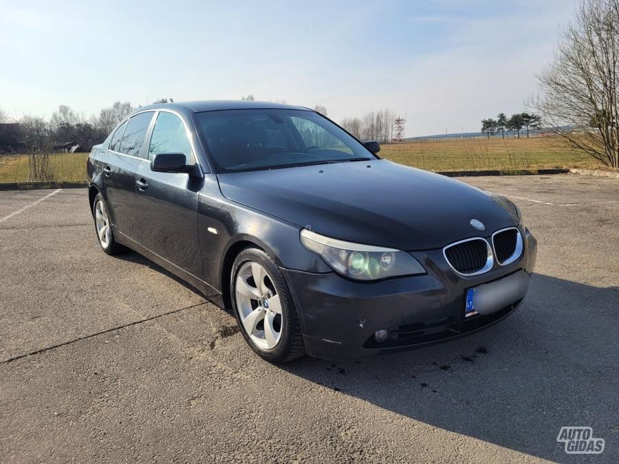 BMW 525 2006 in Vilnius, with an engine capacity of 2.50 L and mileage of 364 thousand km for 2350 €, photo 4 on AUTOMOTO.COM.LV