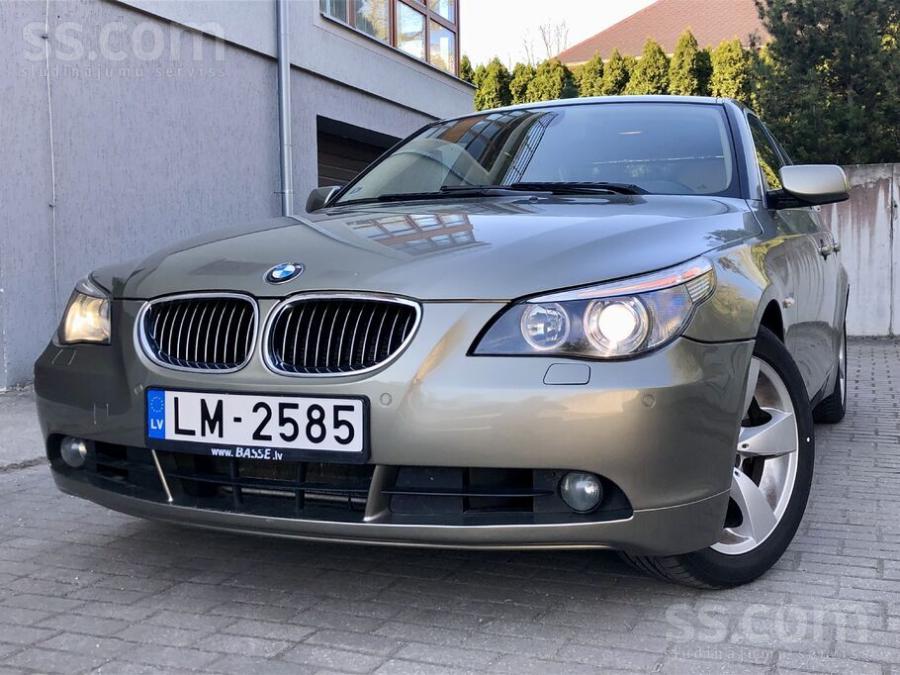 БМВ 525 2006 в Юрмала, объемом двигателя 2.50 л и пробегом 207 тыс. км за 4800 €, фото 1 на AUTOMOTO.COM.LV