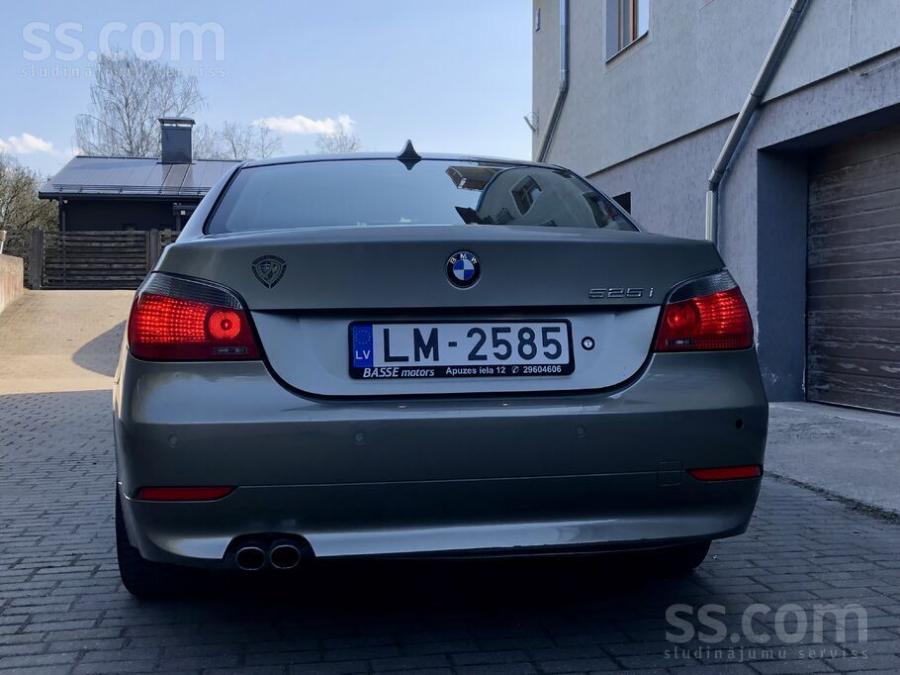 БМВ 525 2006 в Юрмала, объемом двигателя 2.50 л и пробегом 207 тыс. км за 4800 €, фото 12 на AUTOMOTO.COM.LV