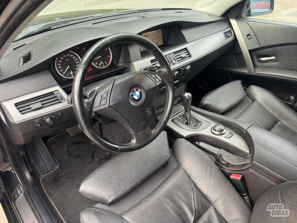 BMW 525 2006 Jonava, ar dzinēja tilpumu 2.50 L un nobraukumu 378 tūkst. km par 3000 €, foto 5 vietnē AUTOMOTO.COM.LV