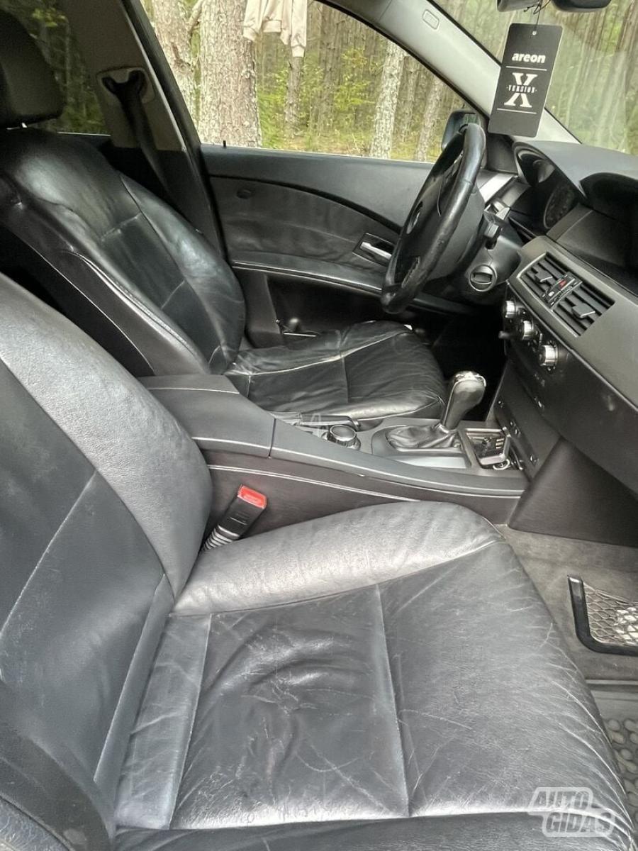 BMW 525 2006 in Ignalina, with an engine capacity of 2.50 L and mileage of 390 thousand km for 3200 €, photo 20 on AUTOMOTO.COM.LV