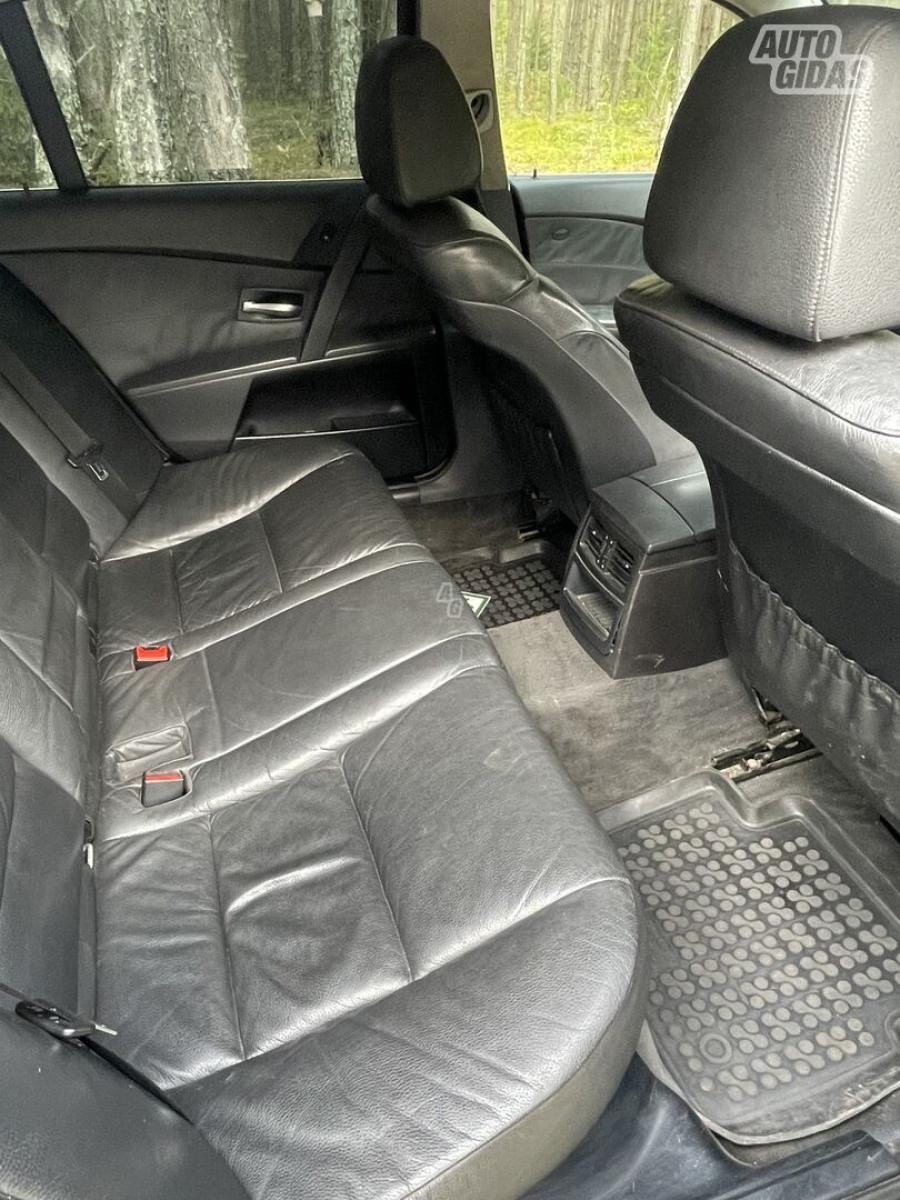 BMW 525 2006 in Ignalina, with an engine capacity of 2.50 L and mileage of 390 thousand km for 3200 €, photo 22 on AUTOMOTO.COM.LV
