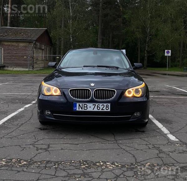 BMW 525 2007 in Riga, with an engine capacity of 3.00 L and mileage of 345 thousand km for 5900 €, photo 2 on AUTOMOTO.COM.LV