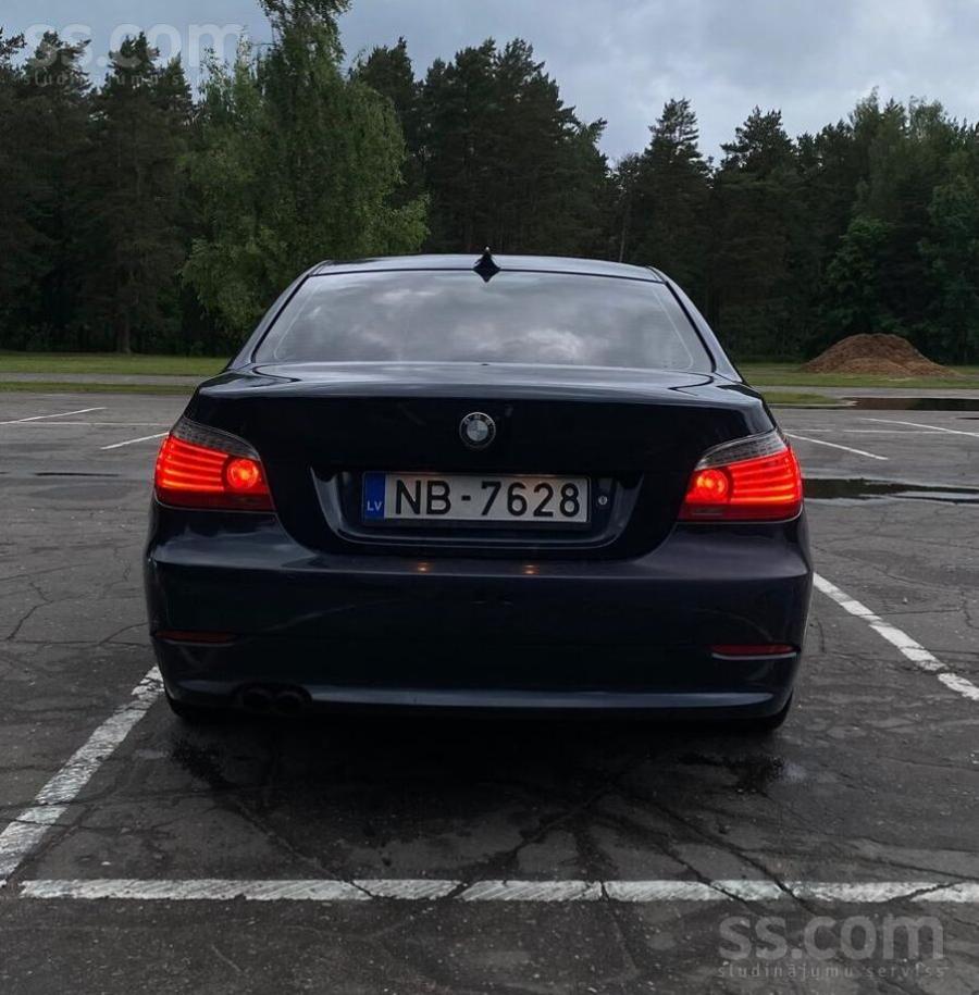 BMW 525 2007 in Riga, with an engine capacity of 3.00 L and mileage of 345 thousand km for 5900 €, photo 4 on AUTOMOTO.COM.LV