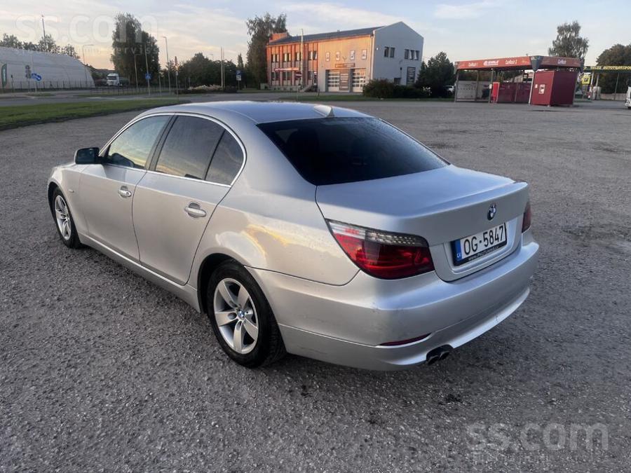 BMW 525 2007 in Talsi, with an engine capacity of 2.50 L and mileage of 405 thousand km for 5100 €, photo 4 on AUTOMOTO.COM.LV