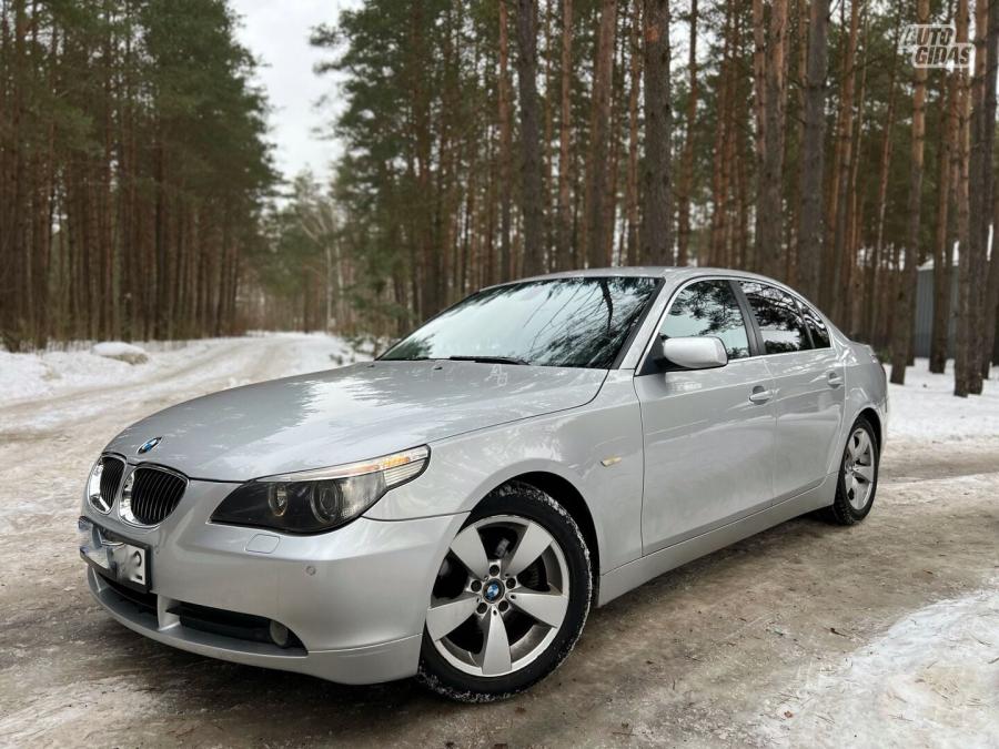 BMW 525 2007 Viļņa, ar dzinēja tilpumu 2.50 L un nobraukumu 280 tūkst. km par 3650 €, foto 1 vietnē AUTOMOTO.COM.LV