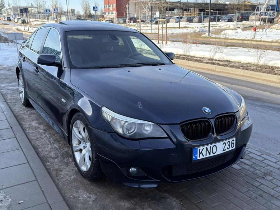 BMW 525 2007 in Vilnius, with an engine capacity of 2.50 L and mileage of 399 thousand km for 4550 €, photo 1 on AUTOMOTO.COM.LV