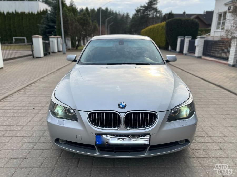BMW 525 2007 in Vilnius, with an engine capacity of 2.50 L and mileage of 286 thousand km for 3449 €, photo 3 on AUTOMOTO.COM.LV
