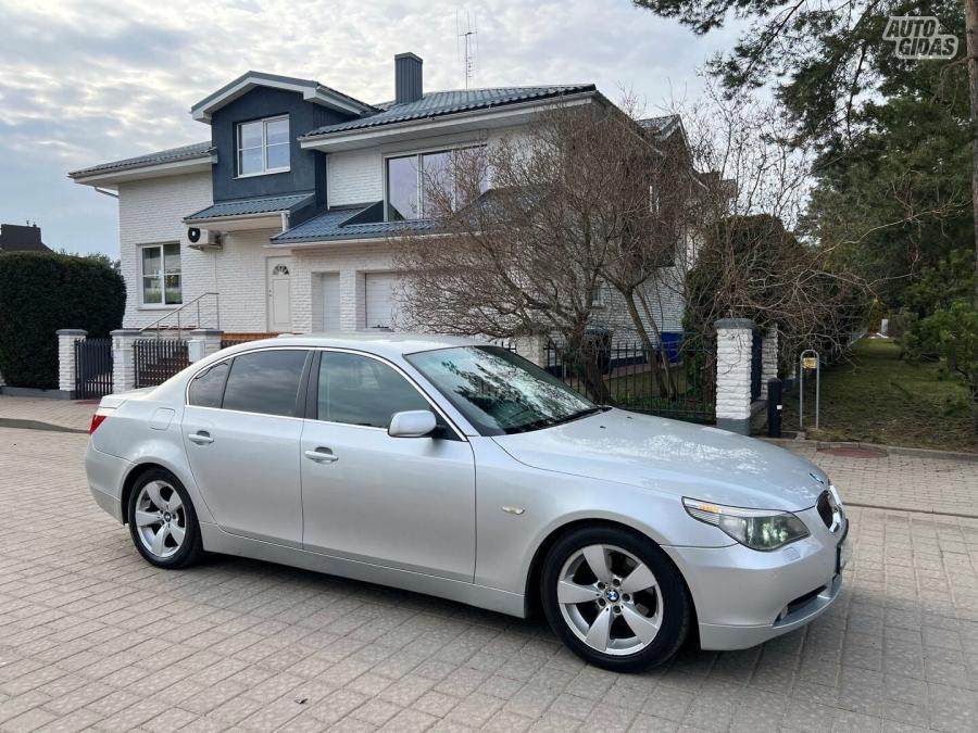 BMW 525 2007 in Vilnius, with an engine capacity of 2.50 L and mileage of 286 thousand km for 3449 €, photo 5 on AUTOMOTO.COM.LV