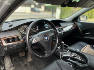 BMW 525 2007 in Vilnius, with an engine capacity of 2.50 L and mileage of 286 thousand km for 3449 €, photo 9 on AUTOMOTO.COM.LV