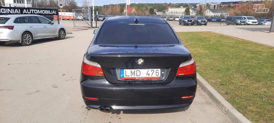 BMW 525 2007 in Vilnius, with an engine capacity of 3.00 L and mileage of 384 thousand km for 2000 €, photo 5 on AUTOMOTO.COM.LV