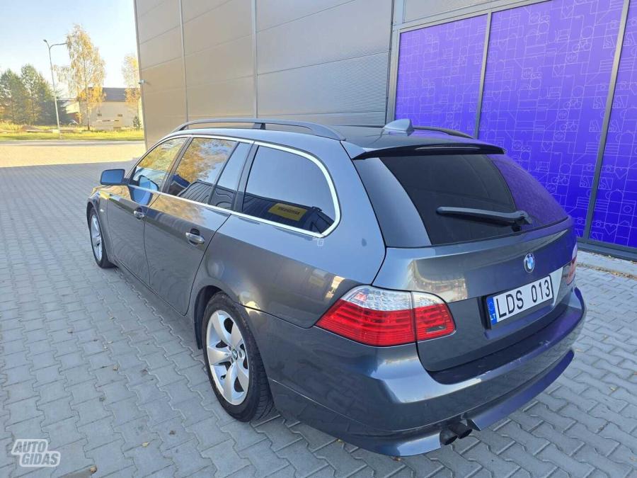 BMW 525 2007 Utena, ar dzinēja tilpumu 3.00 L un nobraukumu 380 tūkst. km par 3450 €, foto 7 vietnē AUTOMOTO.COM.LV